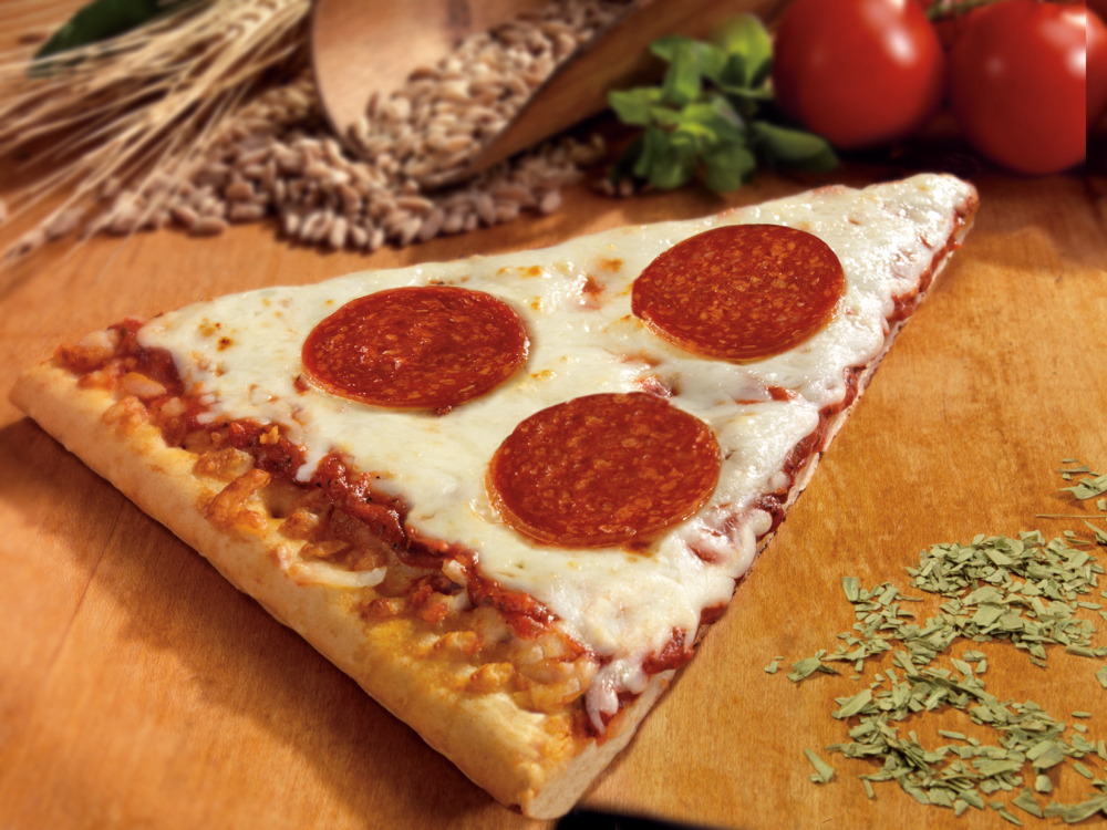 Conagra Max Whole Grain Pepperoni Slice Pizza Case | FoodServiceDirect