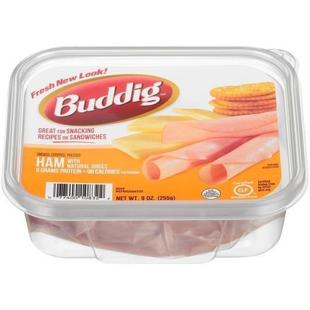 Carl Buddig Original Ham - Tub Pack, 9 Ounce -- 8 per case