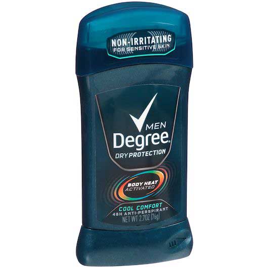 Degree Men Dry Protection Body Heat Activated Cool Comfort Anti ...