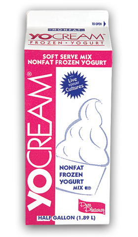 Yocream Yogurt Mix, Toasted Marshmellow Nonfat Soft Serve, 64 Ounce ...