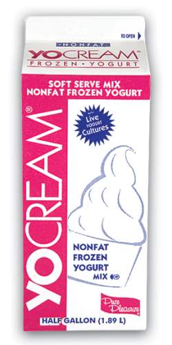 Dannon YoCream Nonfat Fancy French Vanilla Frozen Yogurt Case ...