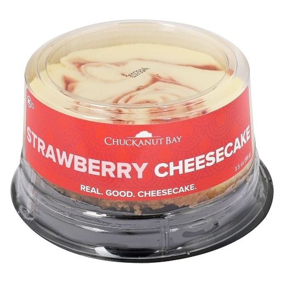 Chuckanut Bay Strawberry Cheesecake, 3.5 Ounce -- 6 per case