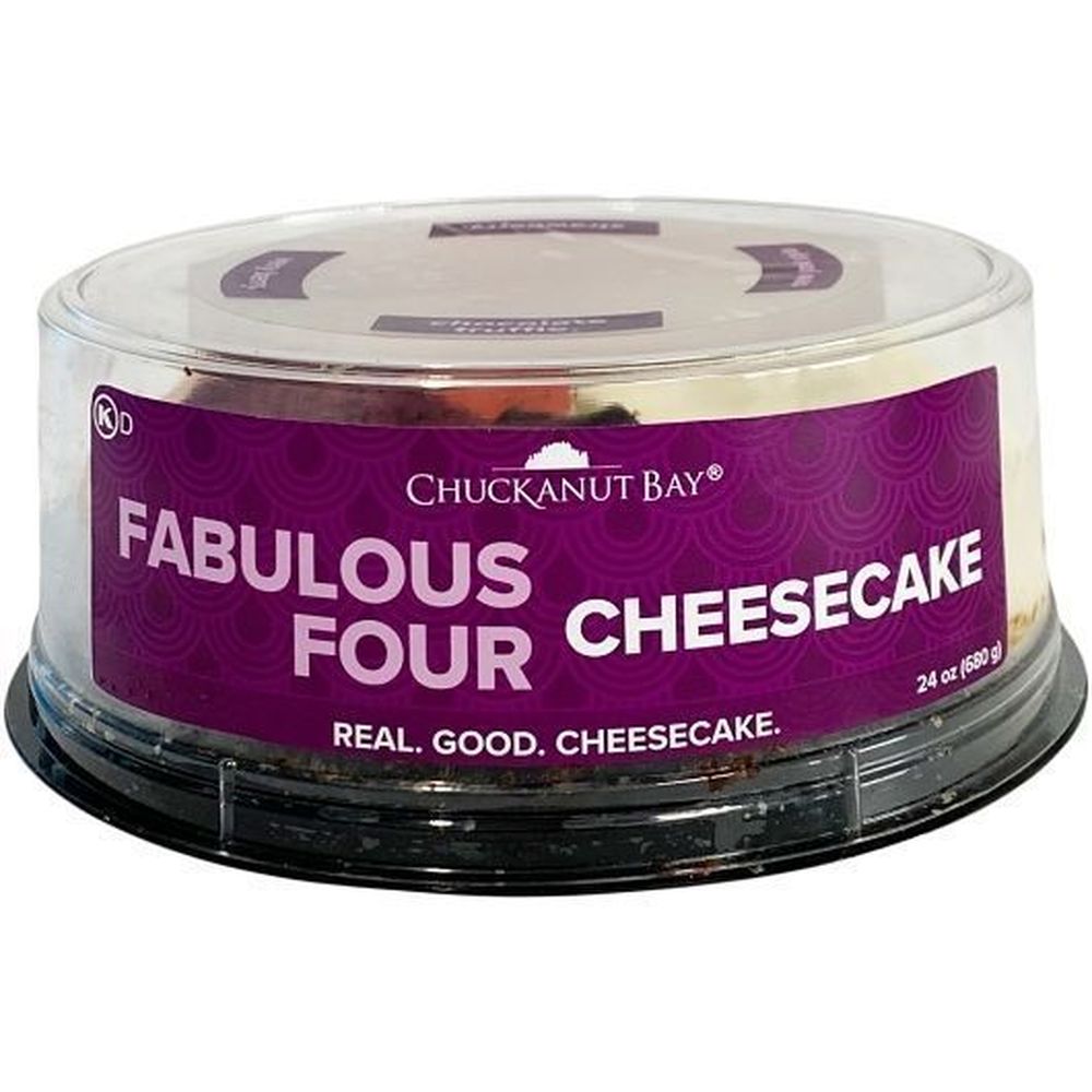 Chuckanut Bay Fabulous Four Cheesecake Assortment | FoodServiceDirect