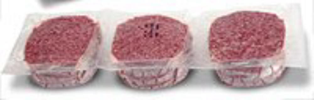 Big City Angus Ground Chuck Beef Round Patty, 8 Ounce -- 24 per case.