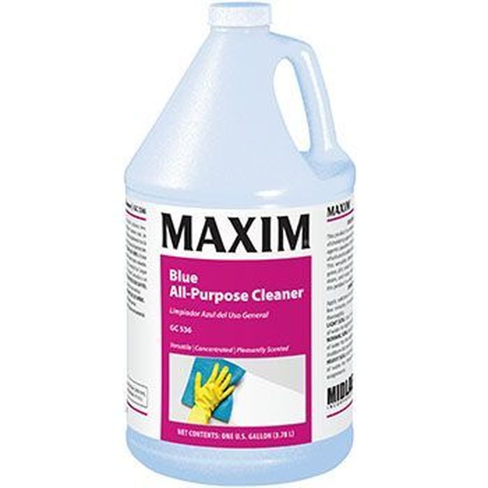 Maxim GC536 Citrus Scent Blue All Purpose Cleaner, 1 Gallon -- 4 per ...