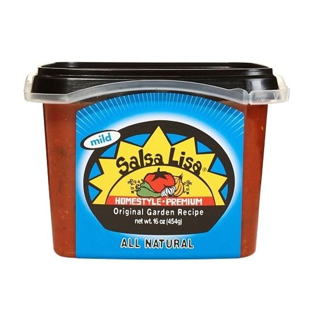 Salsa Lisa Original Garden Recipe Mild Fresh Salsa, 16 Ounce - 6 per case