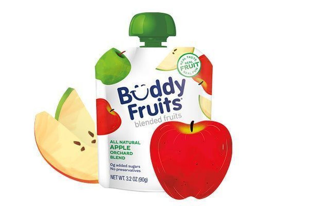 Buddy Fruits Apple Orchard Blend, 3.2 Ounce -- 50 per case