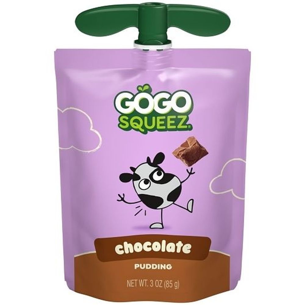 Gogo Squeez 3 Ounce Sweet Indulgence Chocolate Pudding | FoodServiceDirect