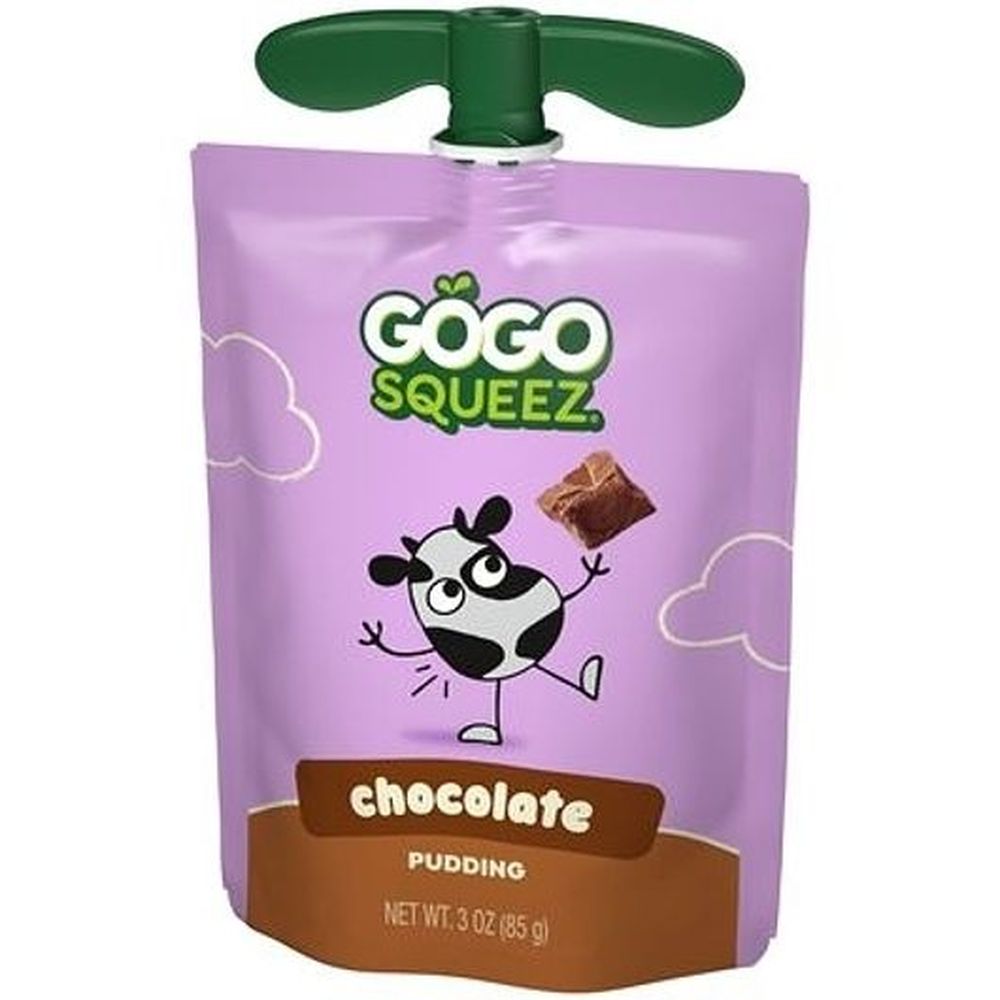 Gogo Squeez 3 Ounce Sweet Indulgence Chocolate Pudding, 10 count - 6 ...
