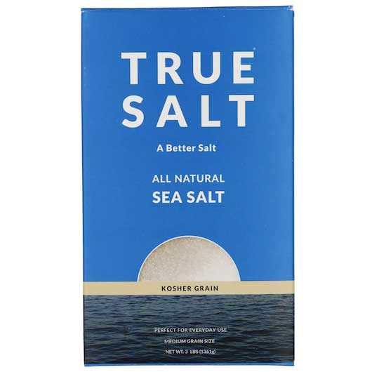 True Salt Kosher Grain Sea Salt Box Case | FoodServiceDirect