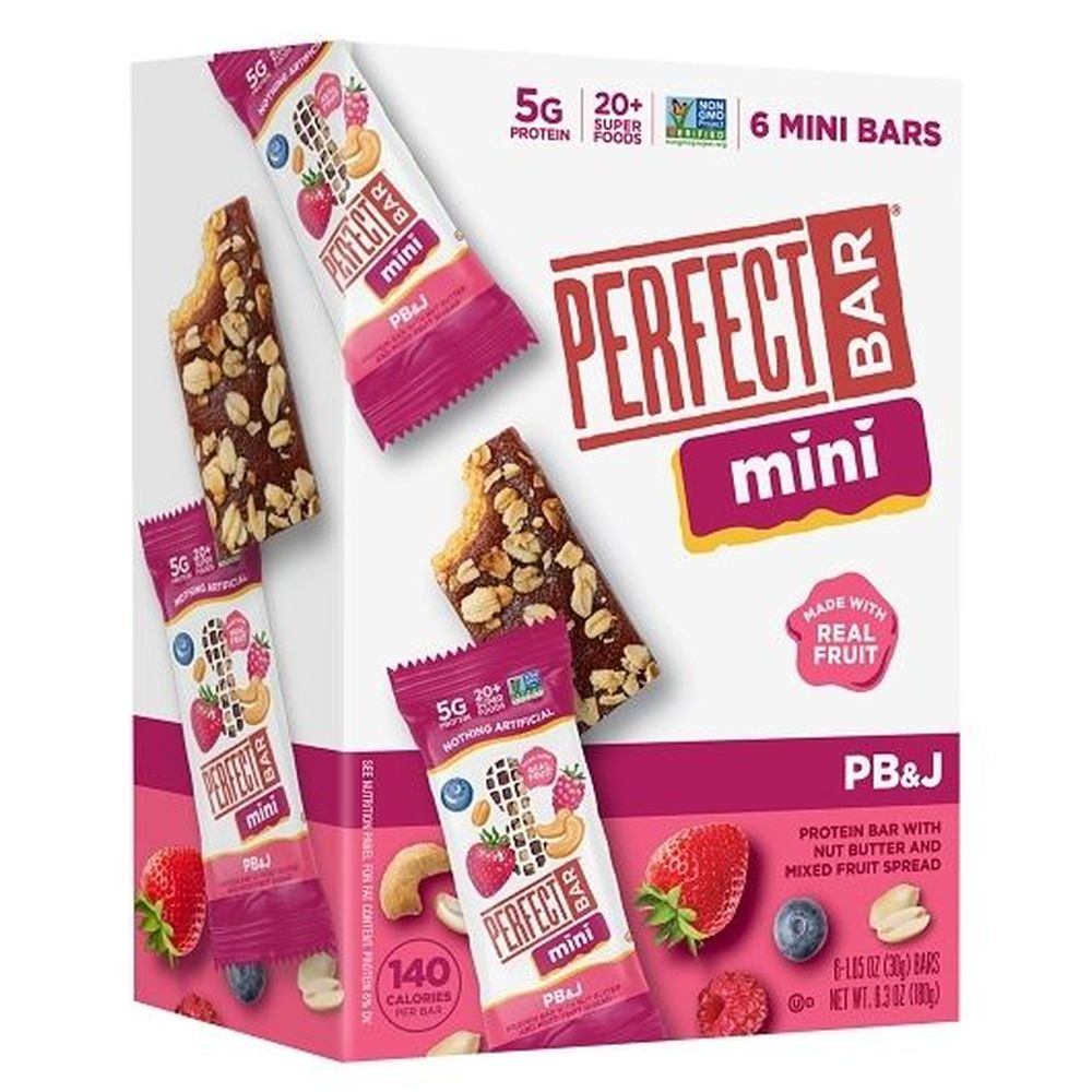 Perfect Bar Pbj Mini Protein Bar, 6.34 Ounce -- 6 per case ...