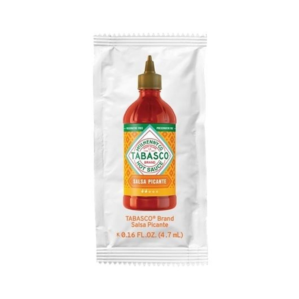 Tabasco Salsa Picante - Standard Portion Packet, 0.16 Fluid Ounce - 200 ...