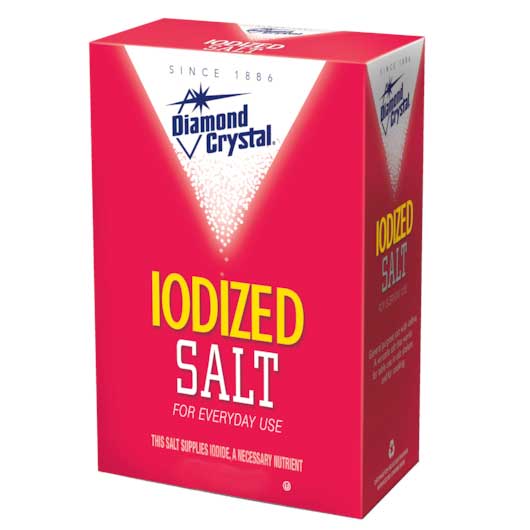 Diamond Crystal Iodized Table Salt, 2.25 Pound -- 15 per case