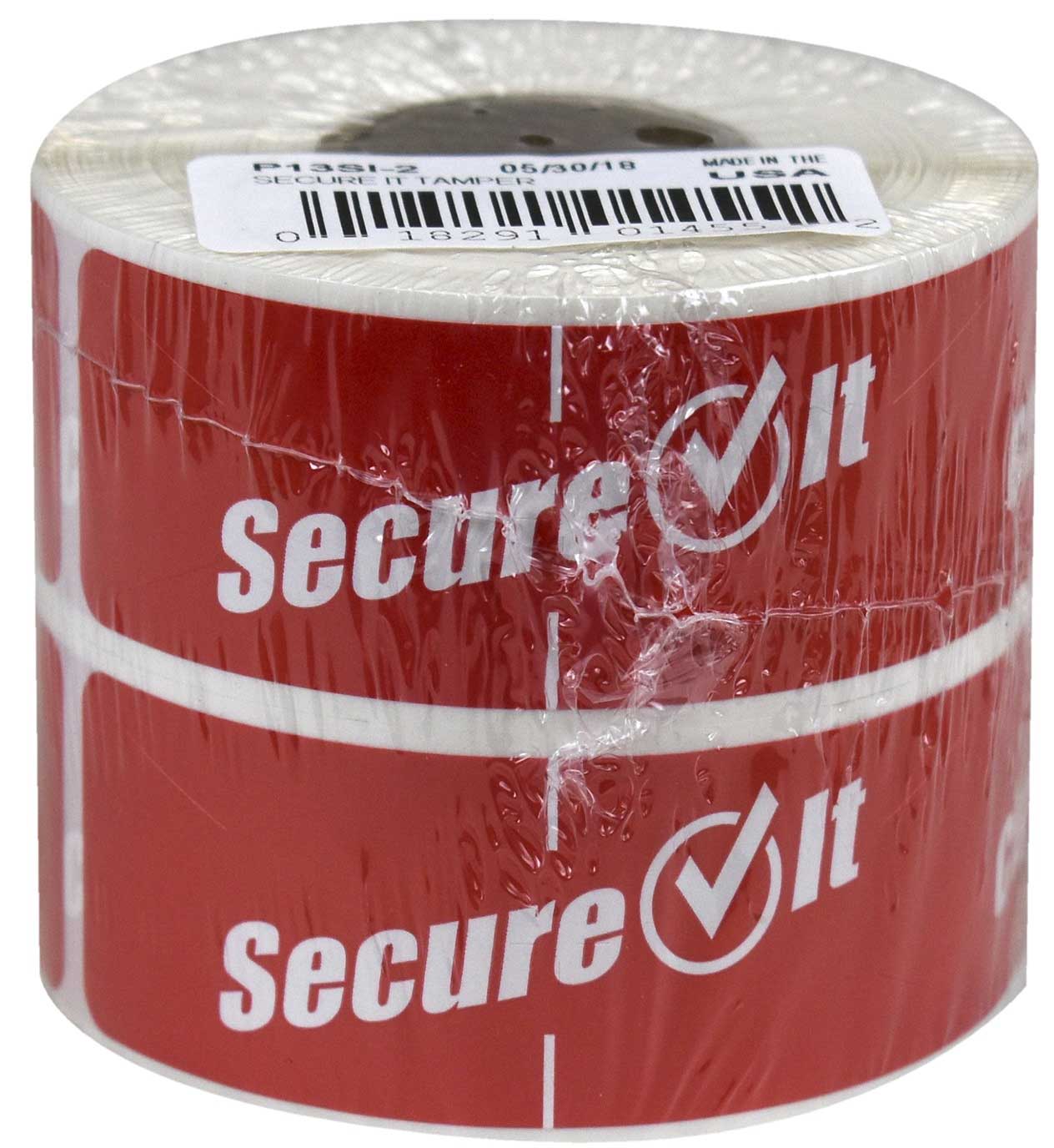 National Checking 1 x 3 inch Secure It Permanent Label, 2 roll per pack ...