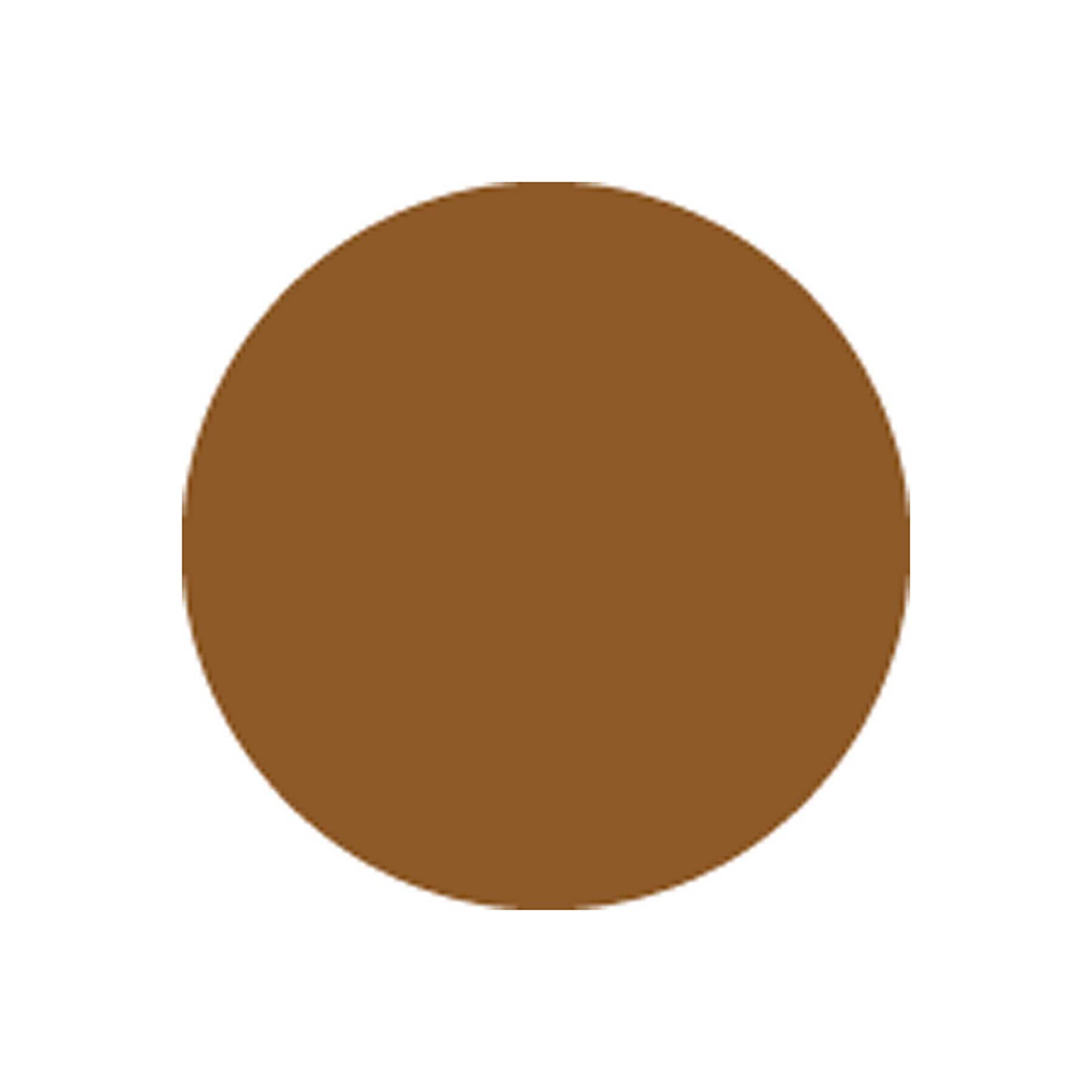 National Checking Brown Circle Permanent Label, 0.5 inch -- 1000 per case.