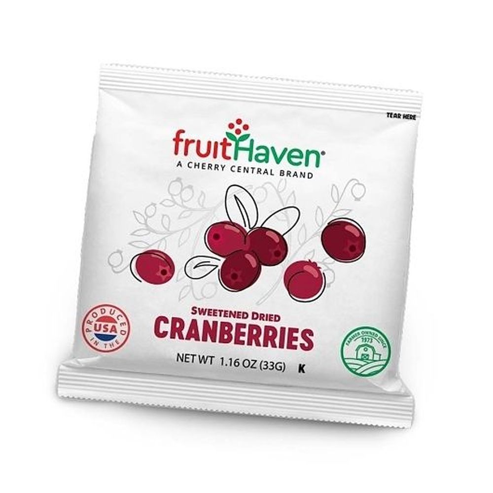 Fruithaven Sliced and Sweetened Dried Cranberries, 1.16 Ounce -- 100 ...