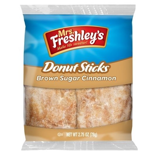 Mrs. Freshleys Brown Sugar Cinnamon Donut Sticks, 2.75 Ounce -- 72 per case