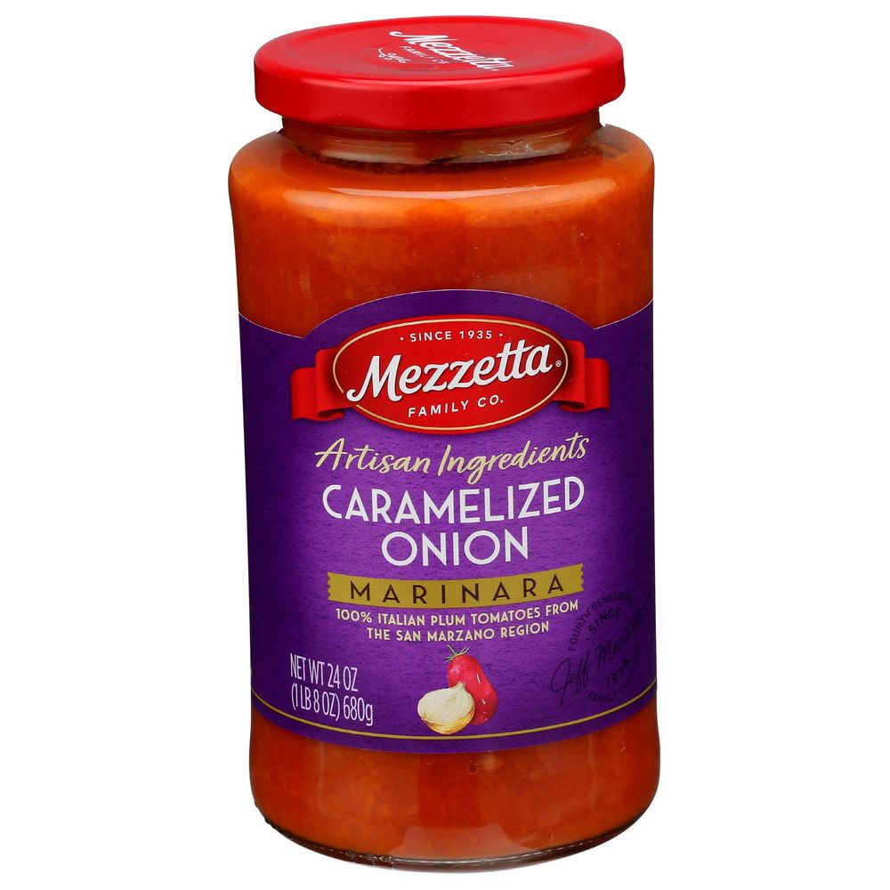 Mezzetta Artisan Ingredients Caramelized Onion Marinara Sauce, 24 Ounce ...