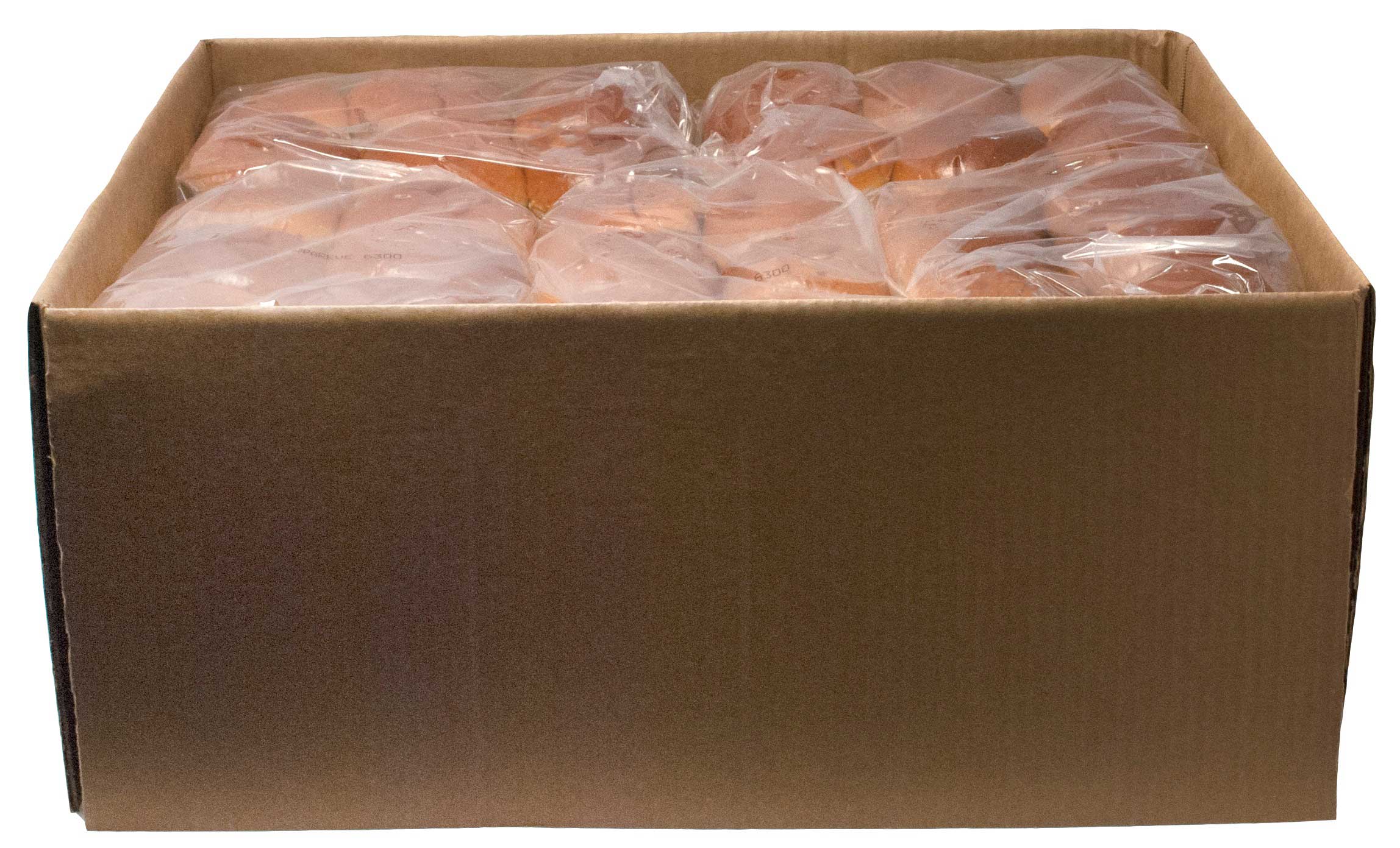 Alpha Baking 4 inch Deli Brioche Bun, 12 count -- 5 per case