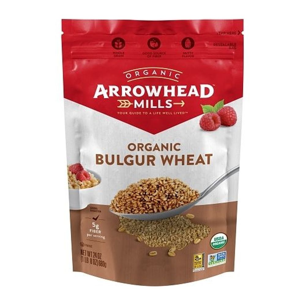 Arrowhead Mills Organic Bulgar Wheat, 24 Ounce -- 6 per case