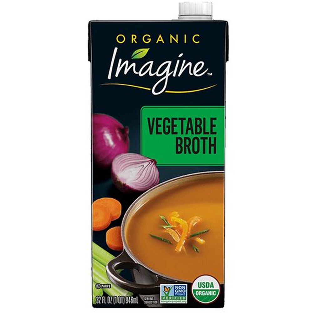 Imagine Organic Vegetable Broth Soup, 32 Fluid Ounce -- 6 per case ...