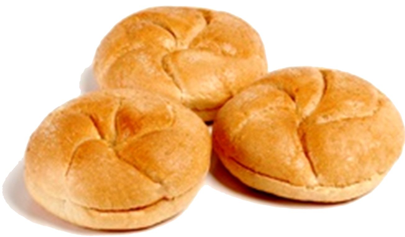 Alpha Baking 45 inch White Corn Dusted Kaiser Roll, 12 count per pack ...