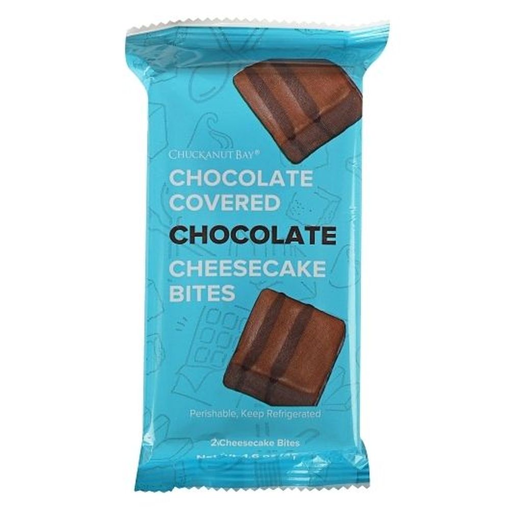 Chuckanut Bay Chocolate Cheesecake Bites, 1.6 Ounce -- 24 per case