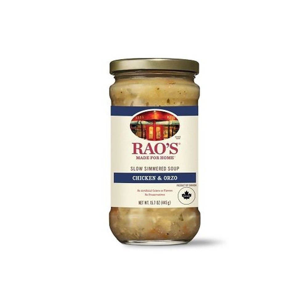 Raos Homemade Chicken Orzo Soup, 15.7 Ounce - 6 per case