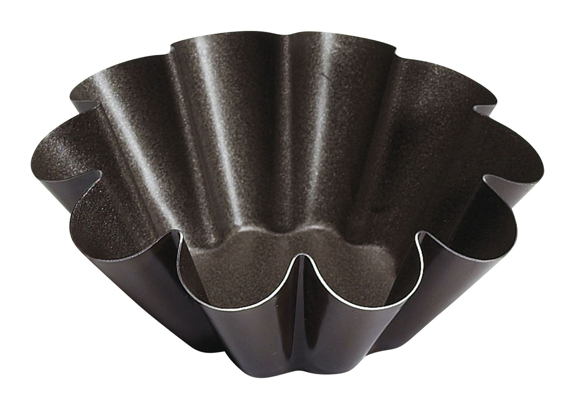 Gobel 10 Ribs Continental Style Brioche Mold with Flat Bottom, 3.6 inch ...