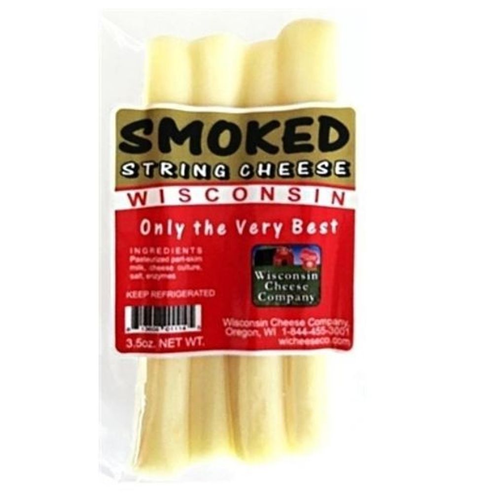 Wisconsin Cheese Company Smoked String Cheese Stick, 3.75 Ounce -- 48 ...