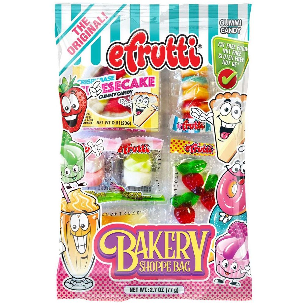 Efrutti Bakery Shoppe Bag Gummy Candy, 2.7 Ounce -- 12 per case ...