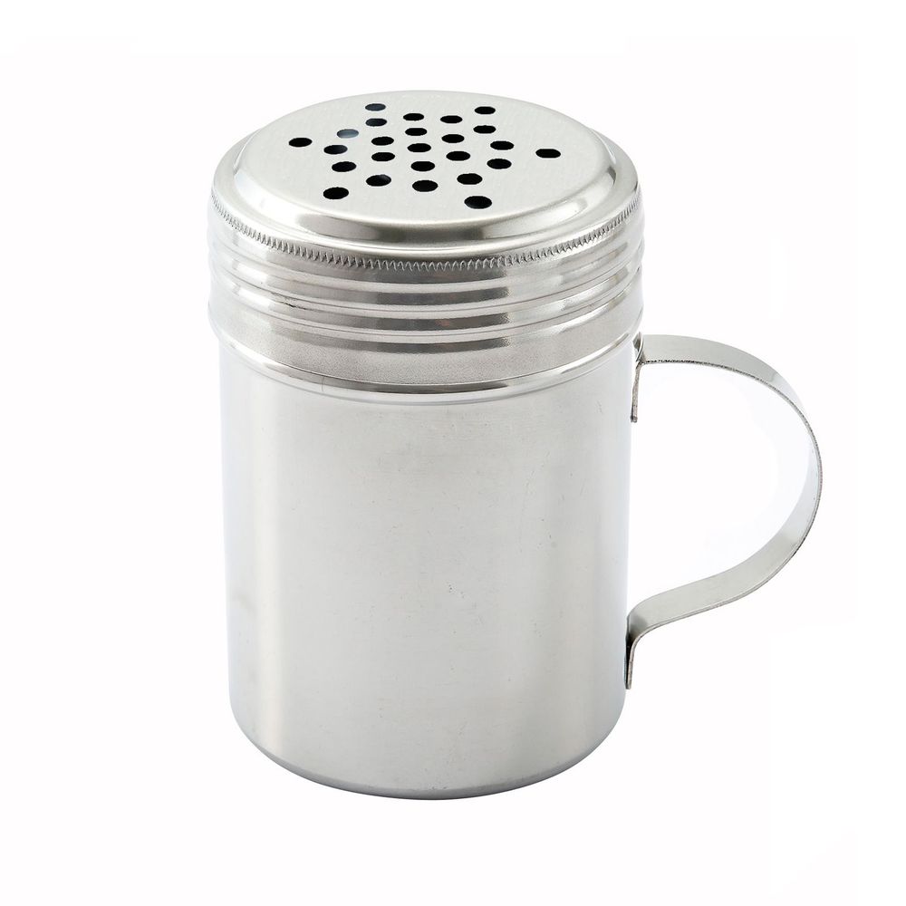 Winco DRG-STAR Extra large Holes Stainless Steel Dredge with Handle, 10 ...