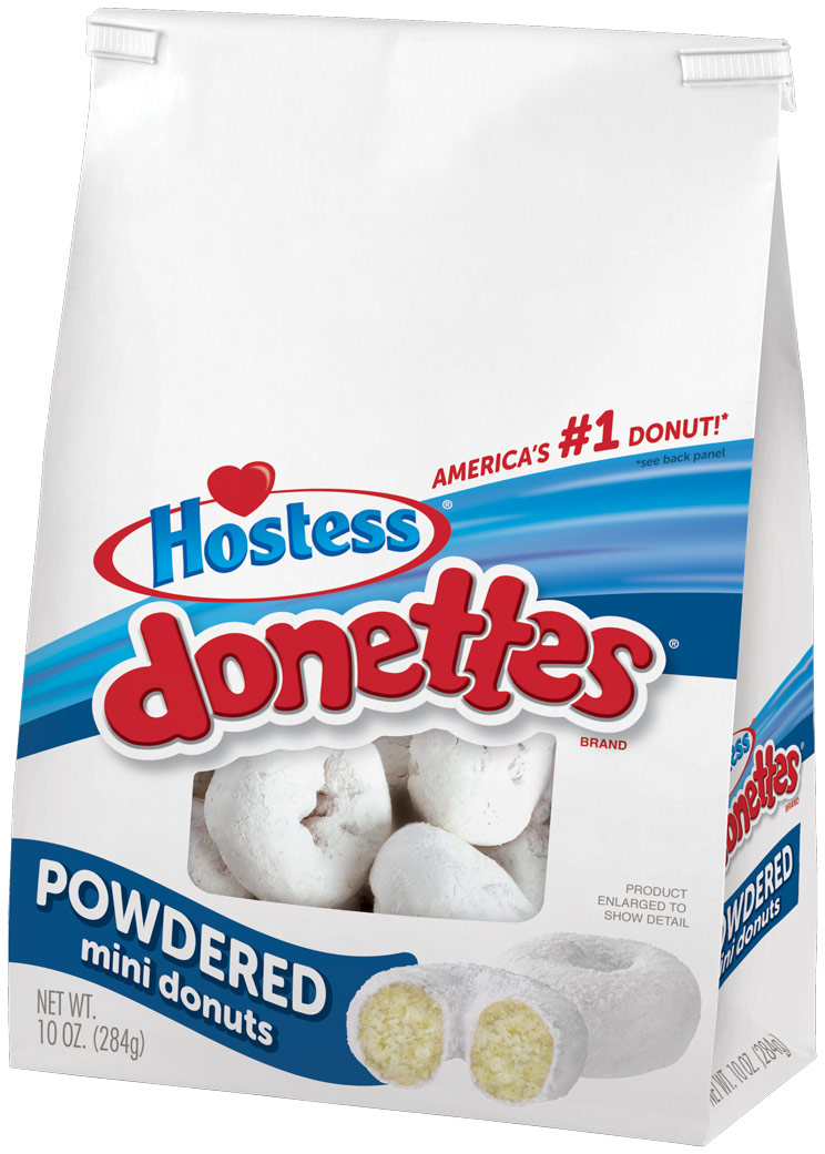 Hostess Donettes Powdered Mini Donuts Case | FoodServiceDirect