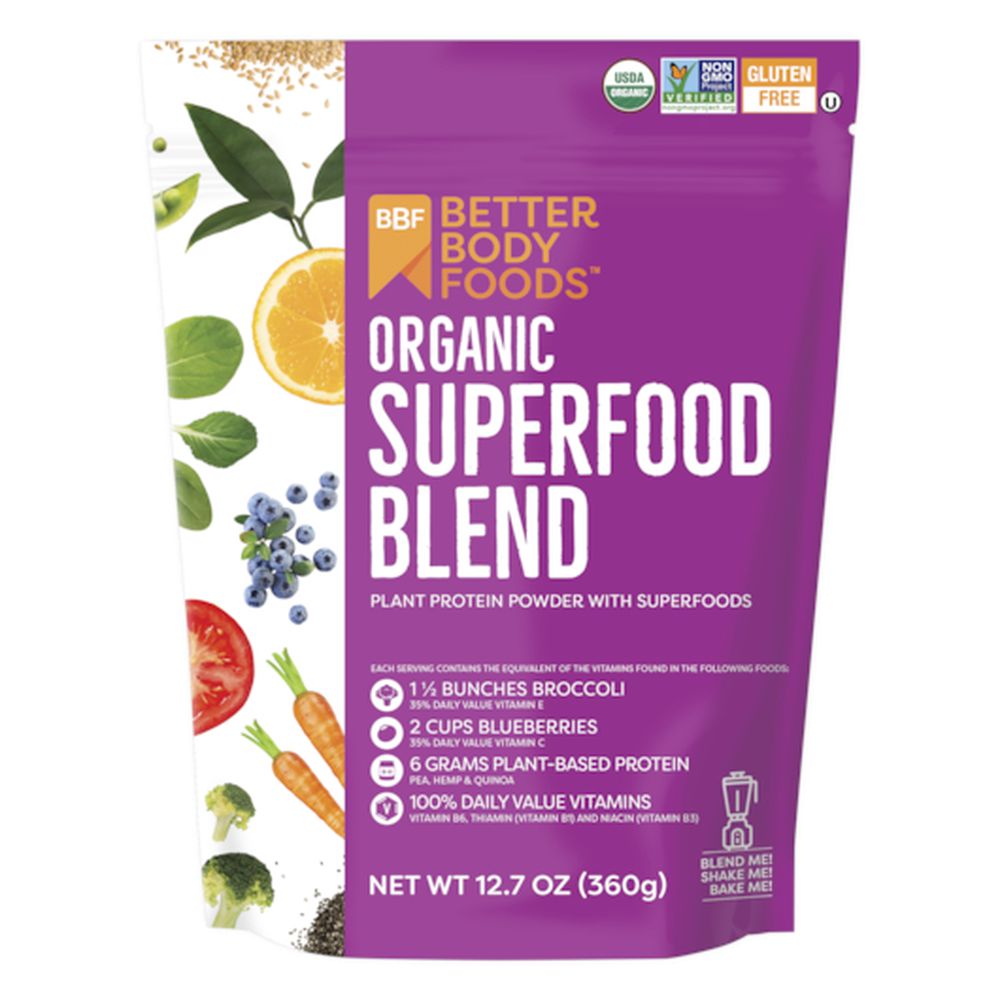 Betterbody Foods Organic Livfit Superfood Blend Powder, 12.7 Ounce -- 6 ...