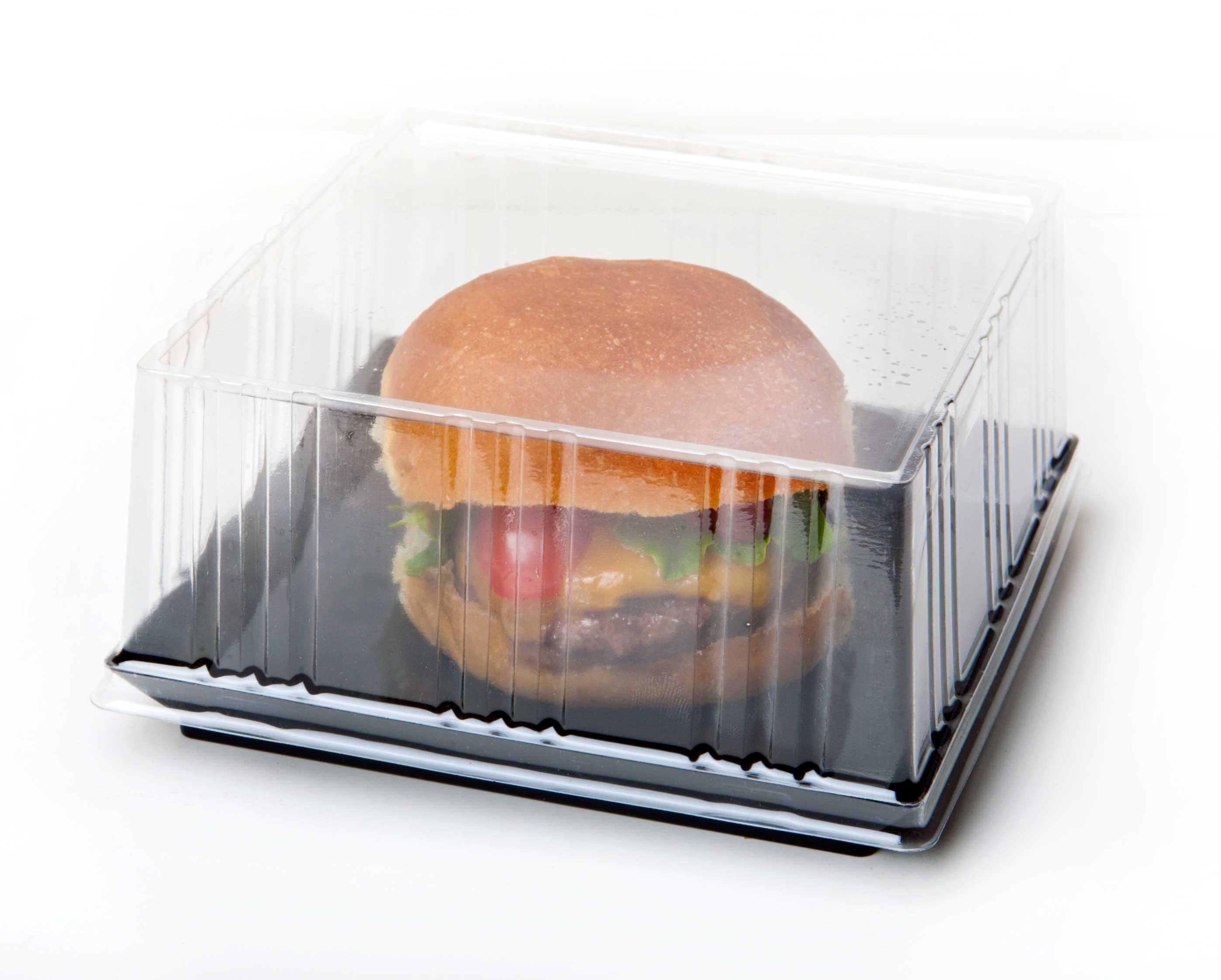 Small Wonders Clear Mini Square Dish, 4.5 inch -- 200 per case ...
