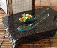 Small Wonders Black Zest Spoon, 5 inch -- 200 per case.