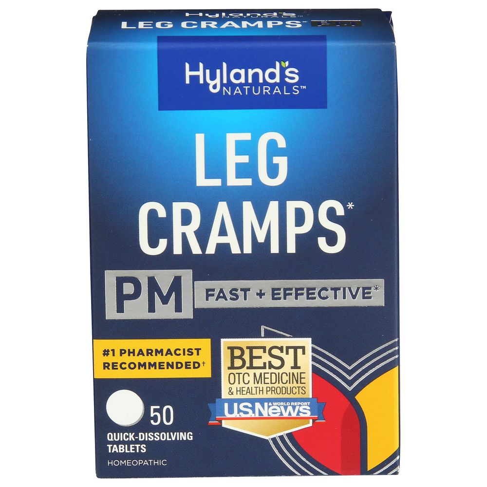 Hylands Naturals Leg Cramps PM Tablets, 50 count