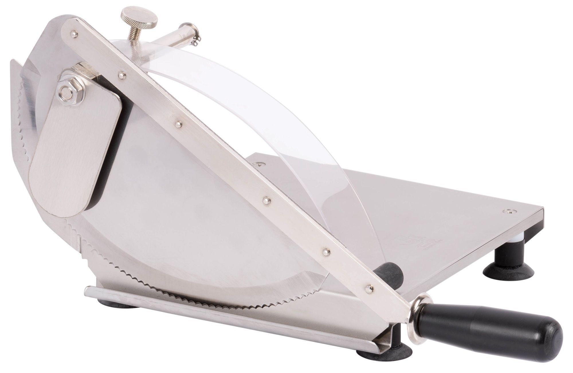 Louis Tellier Stainless Steel Professional Bread Slicer with 10 inch ...