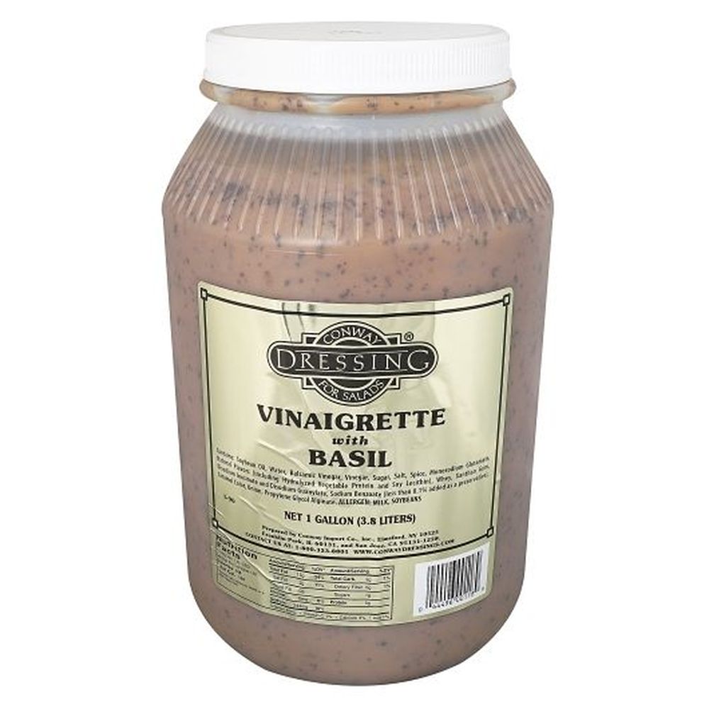 Conway L-90 Basil Vinaigrette - Bulk, 1 Gallon - 4 per case ...