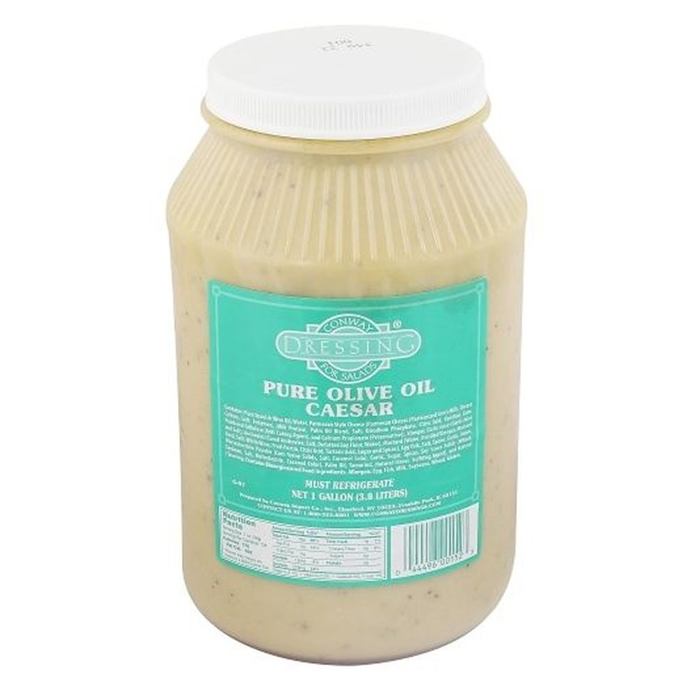 Conway Olive Oil Caesar Dressing, 1 Gallon -- 4 per case