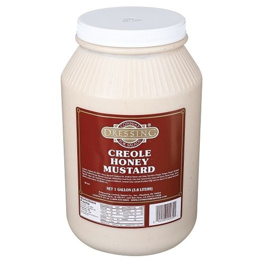 Conway Creole Honey Mustard Dressing, 1 Gallon -- 4 per case