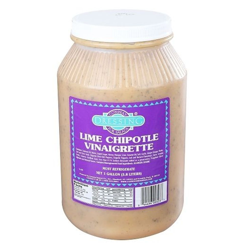 Conway Lime Chipotle Vinaigrette, 4 Gallon
