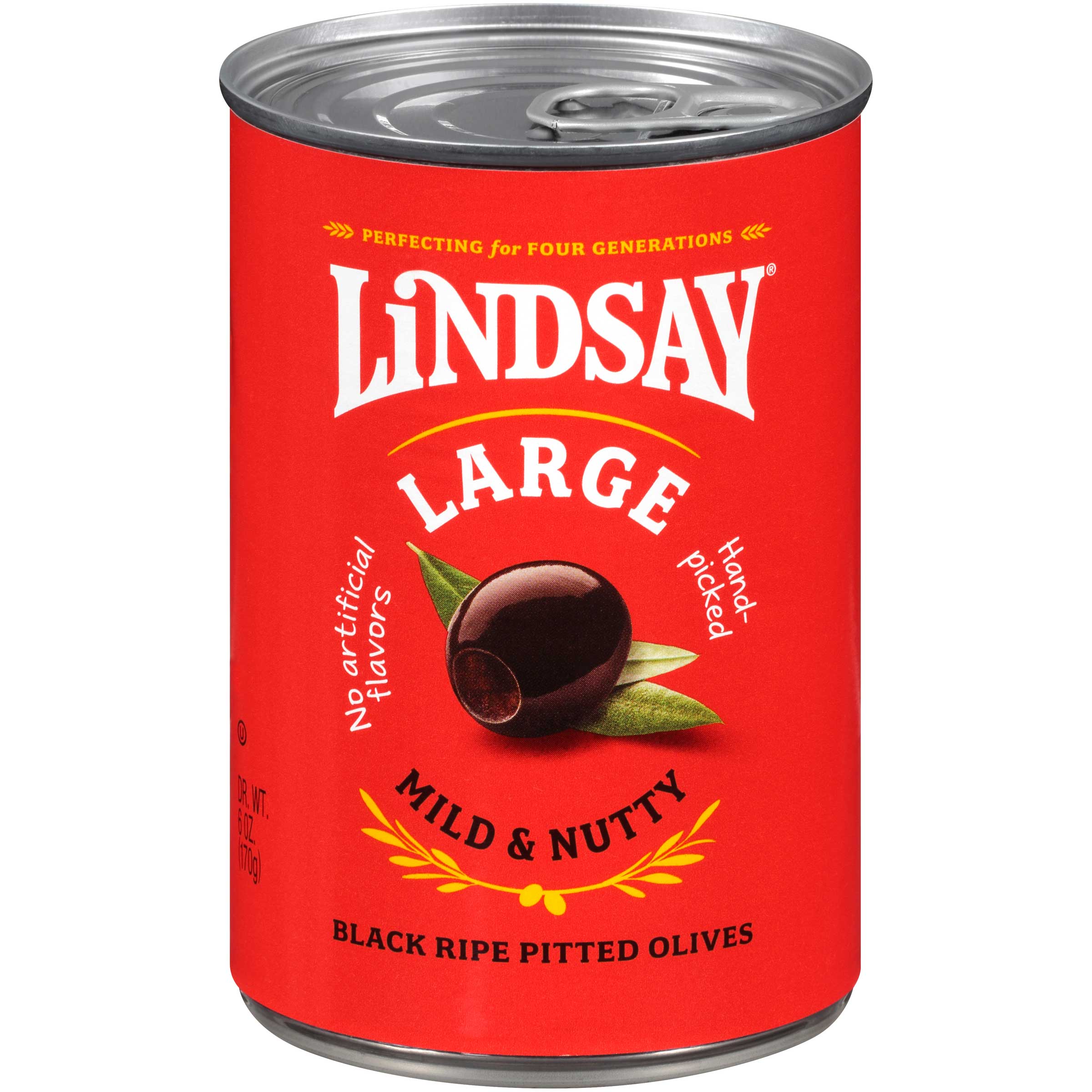 Bell Carter Foods Lindsay Large Black Pitted Ripe Olives, 6 Ounce -- 24 ...
