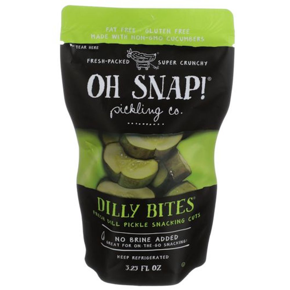 Oh Snap Pickled Vegetables Dilly Bites, 3.25 Ounce - 6 per case