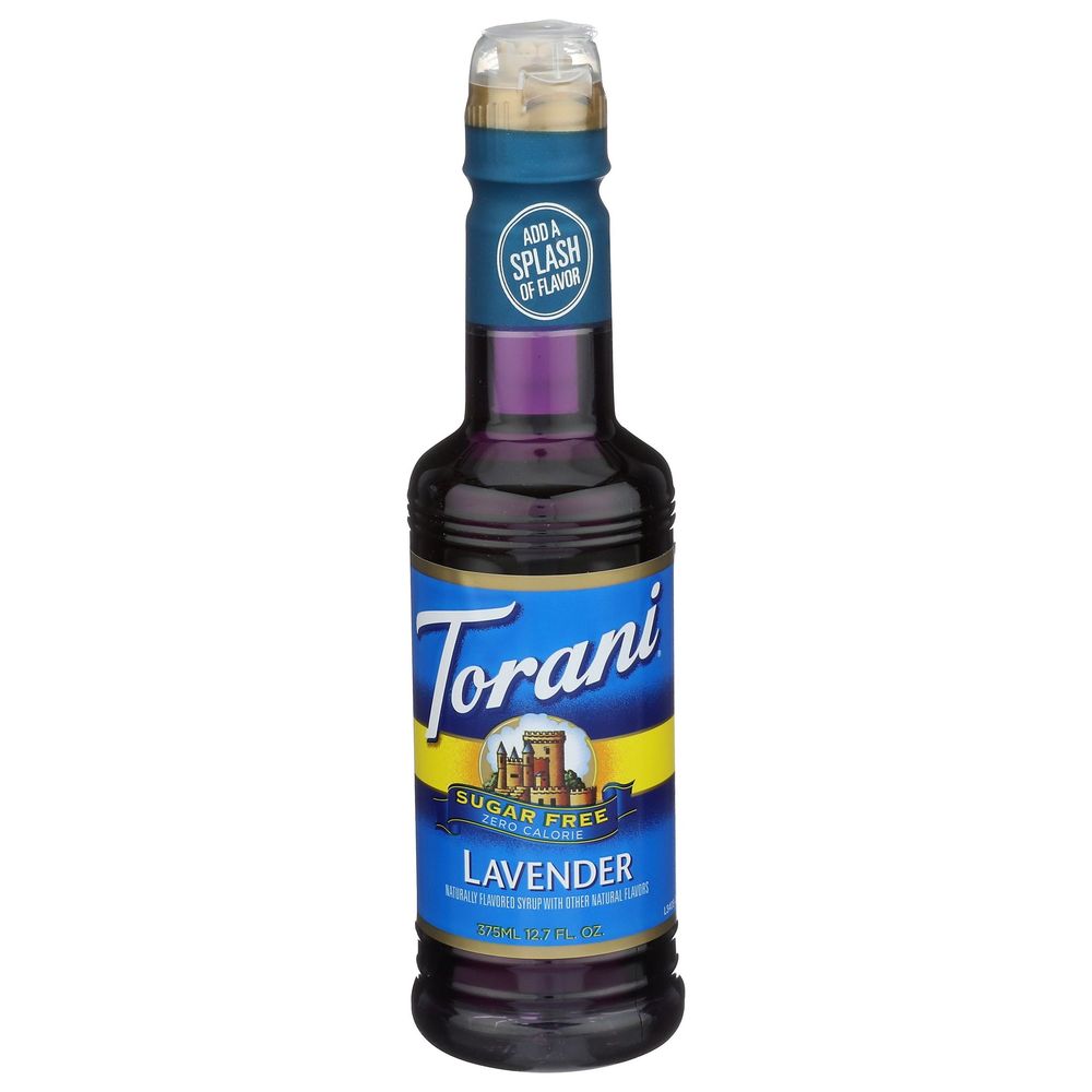 Torani Sugar Free Lavender Syrup, 12.7 Fluid Ounce -- 4 per case