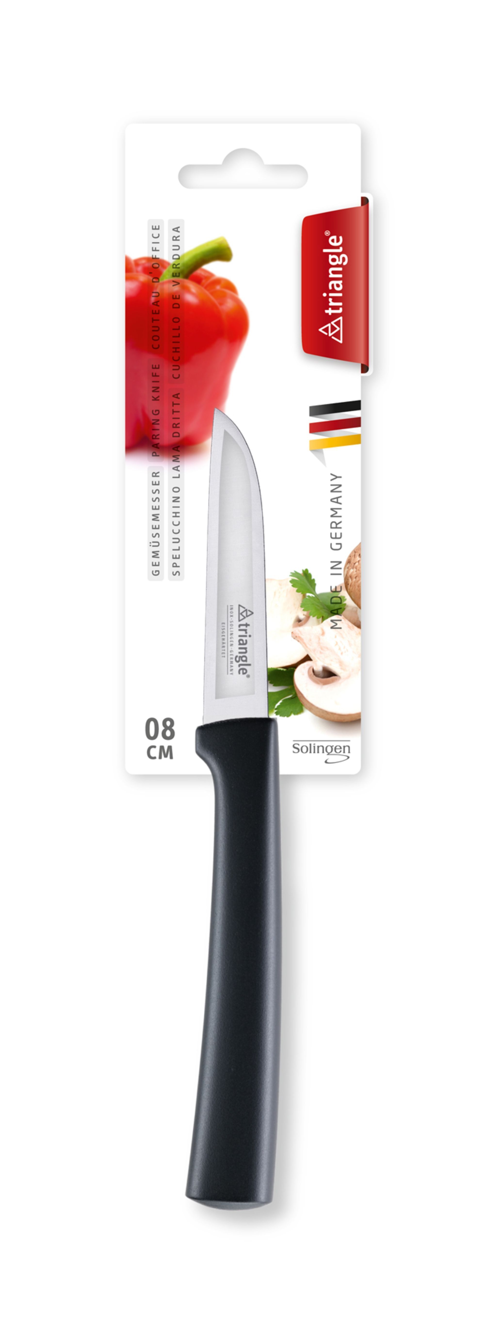 Triangle Stainless Steel Professional Paring Knife with Straight Blade ...