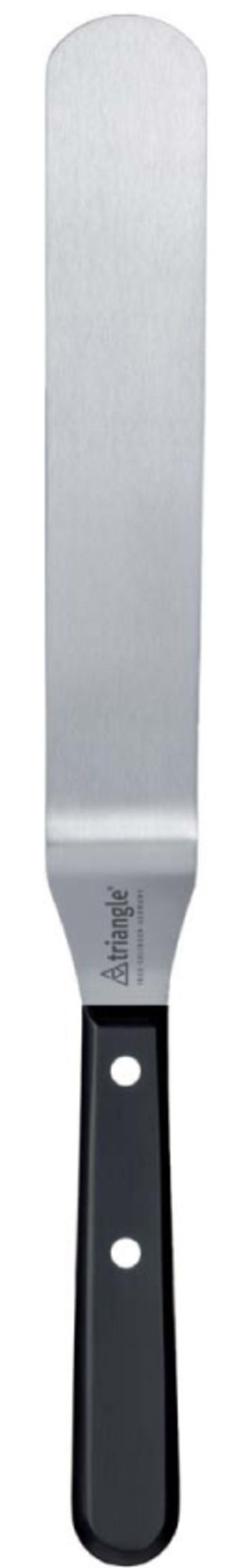 Triangle Professional Stainless Steel Cranked Spatula with ...