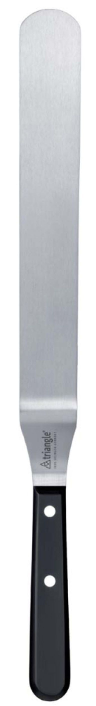 Triangle Professional Stainless Steel Cranked Spatula with ...