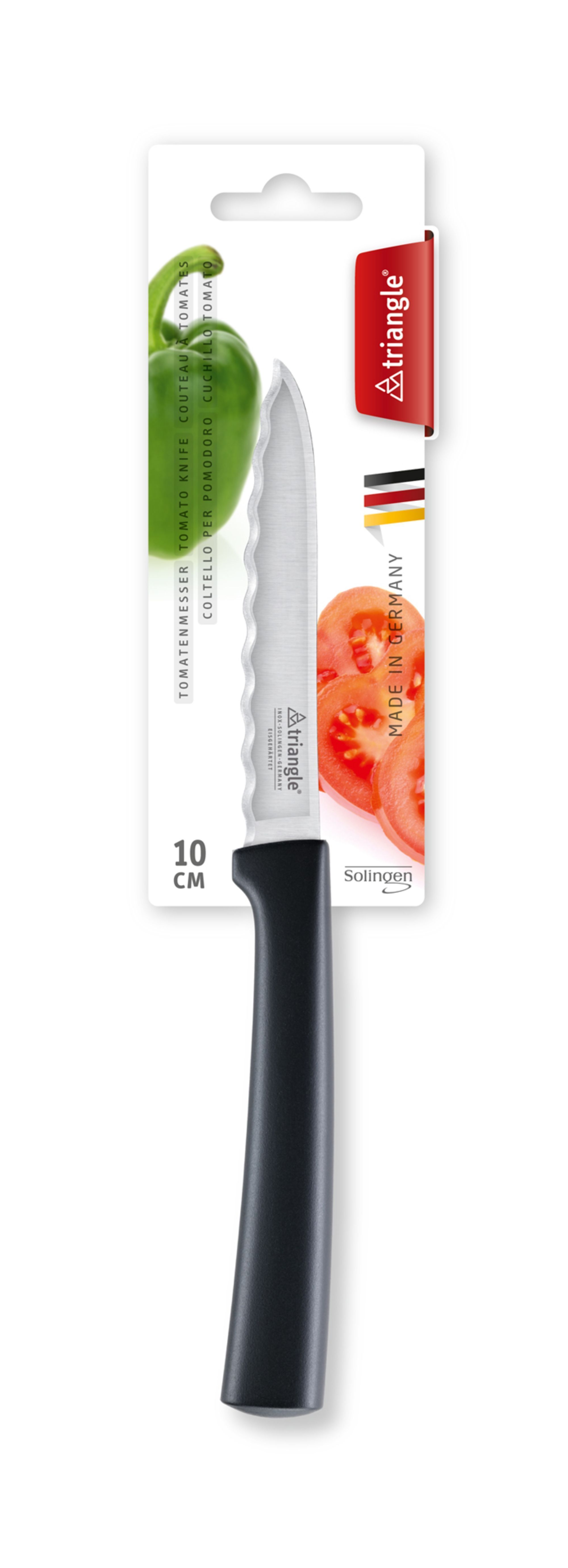 Triangle Stainless Steel Waved Serrated Tomato Knife, 3.93 inch ...