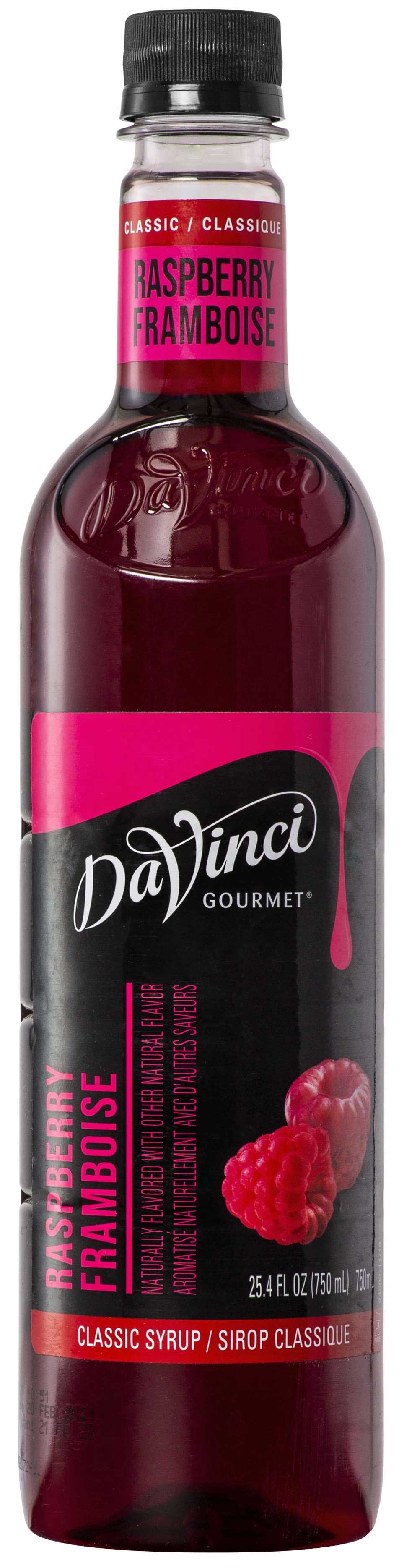 Davinci Gourmet Raspberry Flavored Syrup, 750 Milliliter -- 4 per case ...